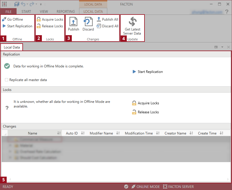 Local Data Workspace